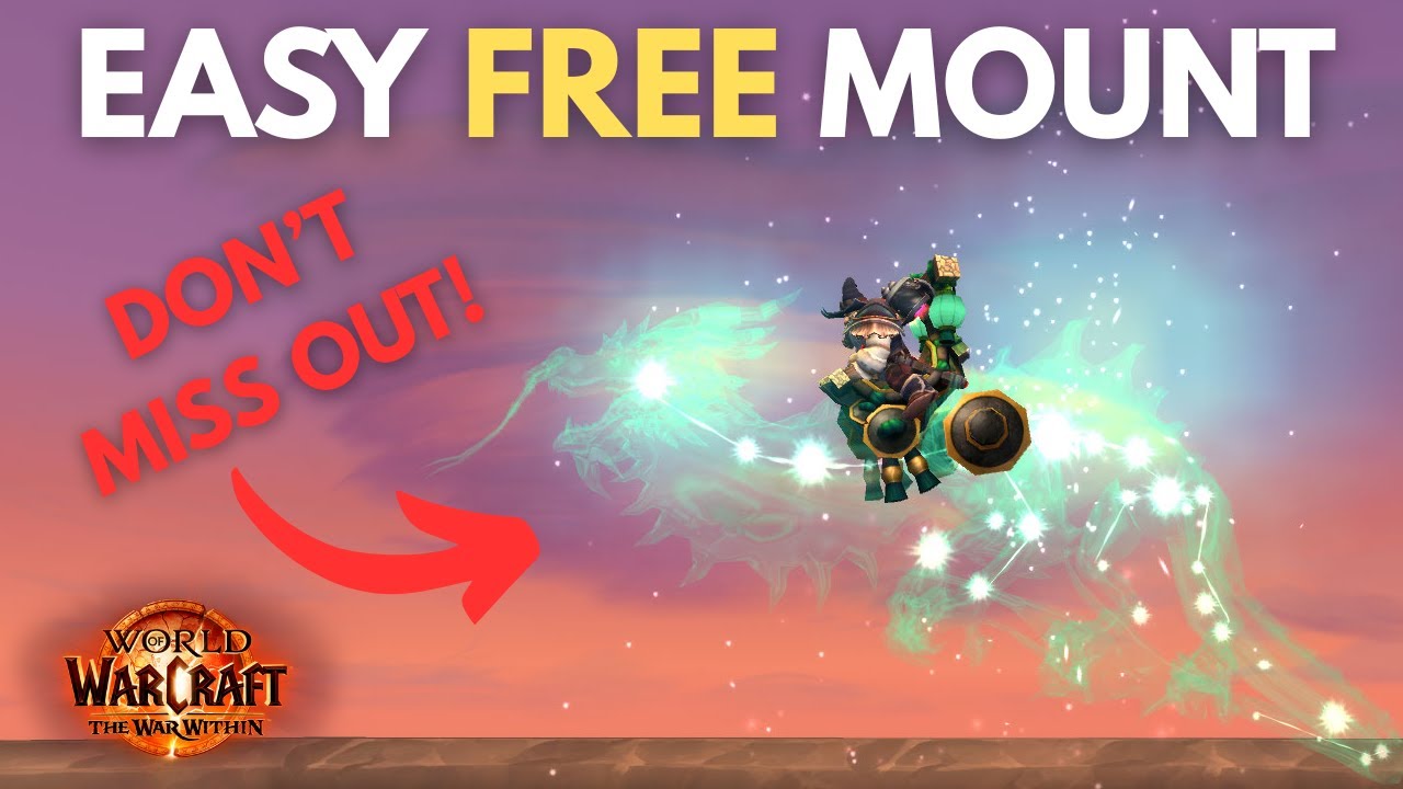 FREE Shaohao’s Sage Serpent – Limited-Time Mount Guide (WoW 11.1.7 ...