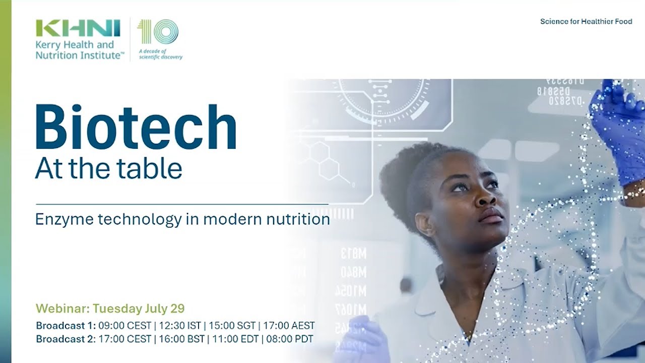 Biotech at the Table: Enzyme Technology in Modern Nutrition | KHNI ...