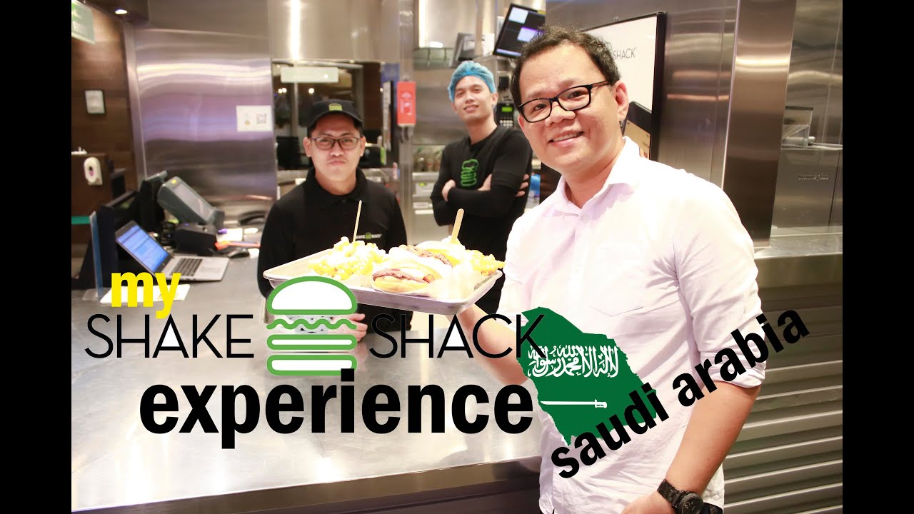 My shake shack saudi Arabia experience - YouTube
