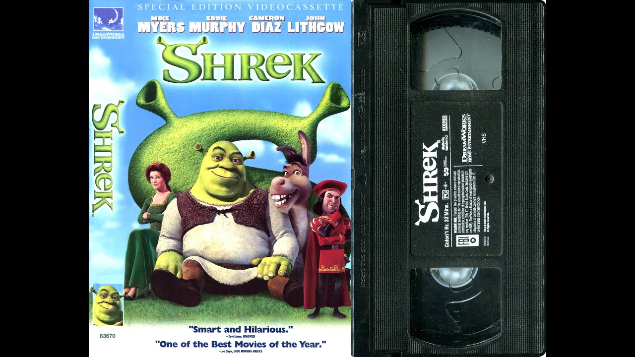 Opening to Shrek (US VHS; 2001) [re-upload] - YouTube