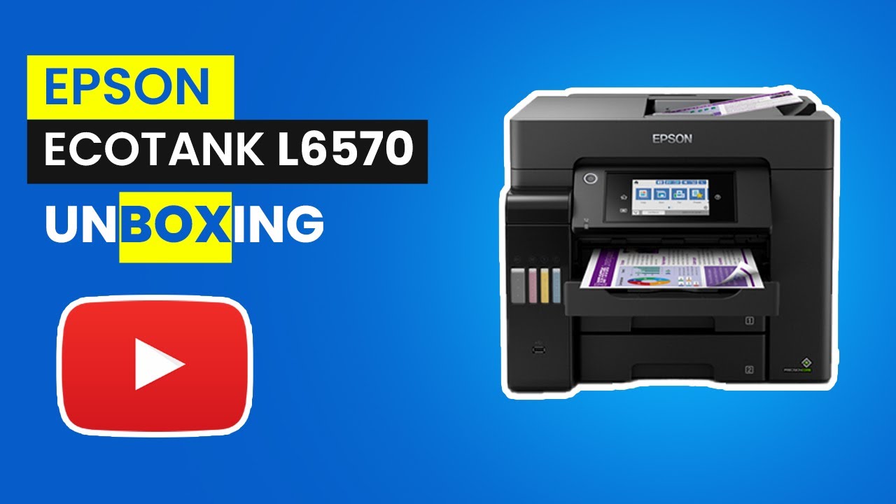 Epson L6570 Fast, Heavy Duty and Bulk Office Printer - YouTube