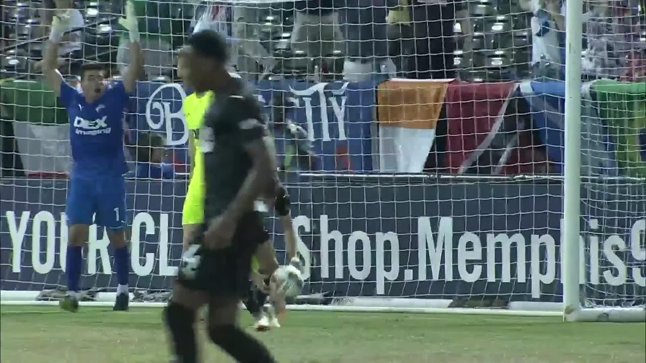 Jeremy Kelly with a Goal vs. Tampa Bay Rowdies - YouTube