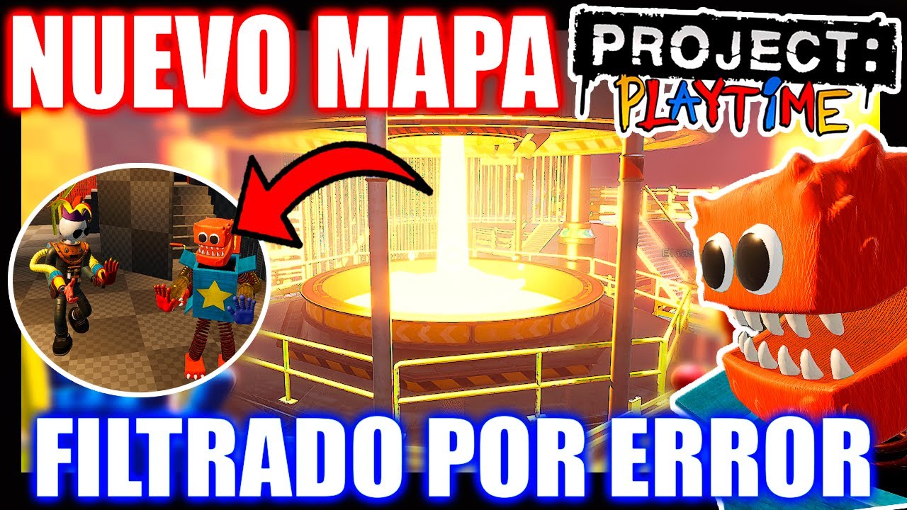 EL NUEVO MAPA DE PROJECT PLAYTIME FILTRADO POR ERROR !! - ANALIZANDO EL ...