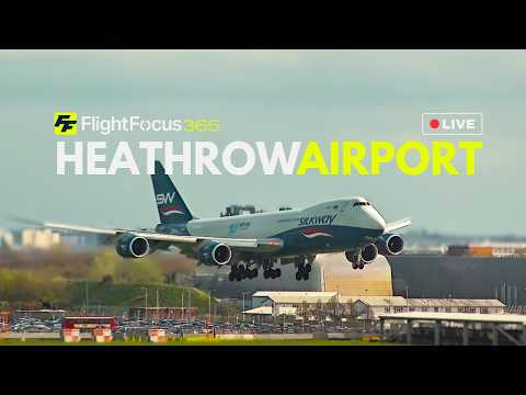 Heathrow Airport Live - Monday 29th June 2026