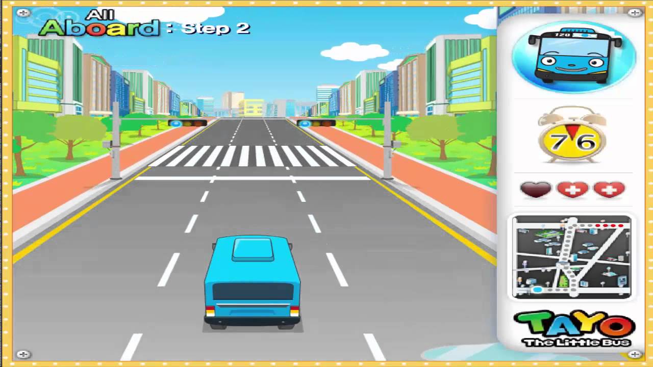 Tayo The Little Bus All Aboard GAMEPLAY - YouTube