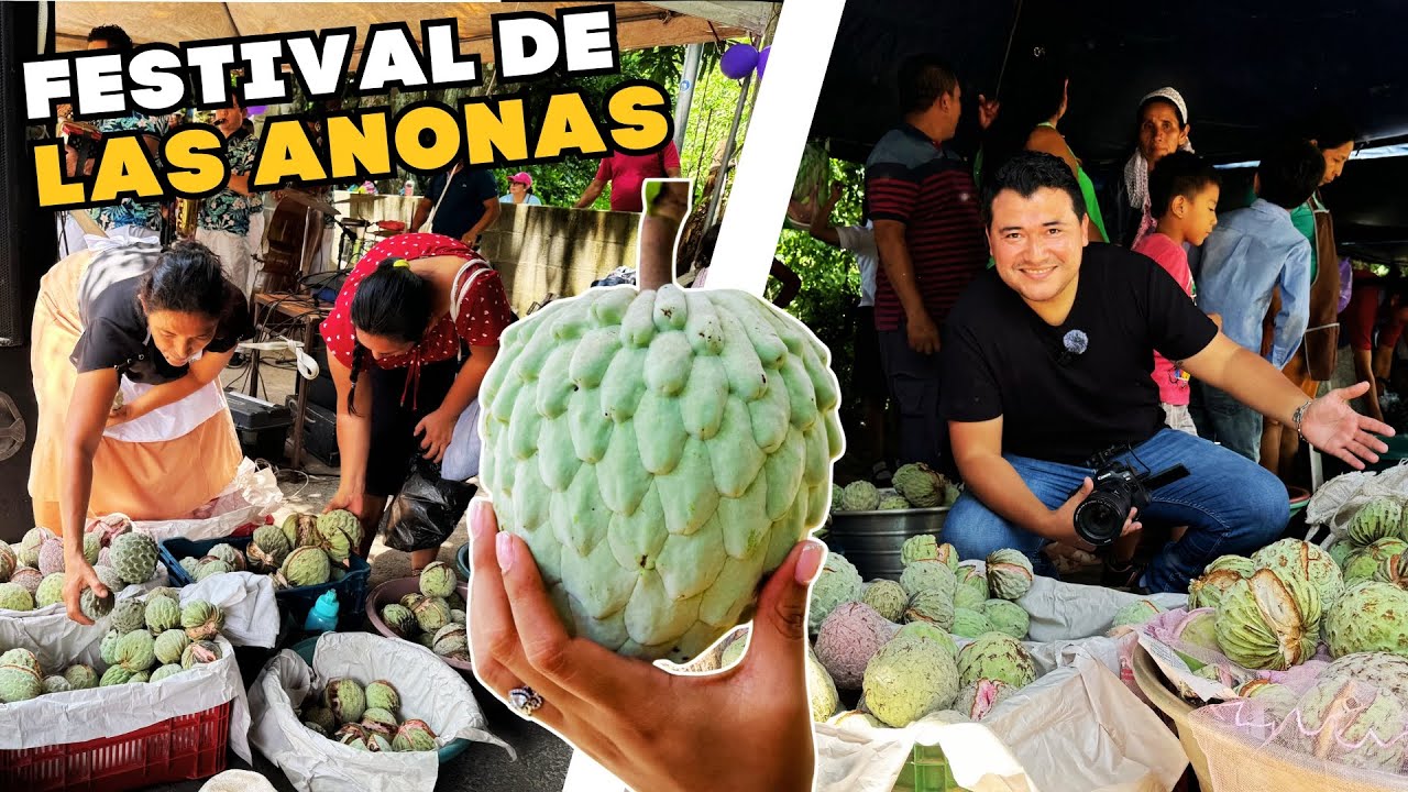 LLENO TOTAL 😱 PRIMER FESTIVAL DE ANONAS en ROSARIO DE MORA | Hubo pupusas de anona 😋 - YouTube