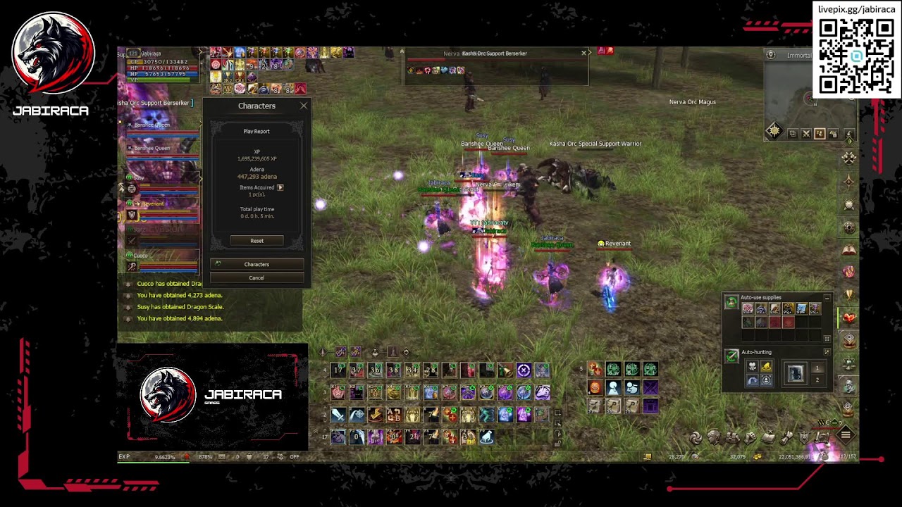 Lineage 2 EU Orfen - Gameplay Farm #lineage2 - YouTube