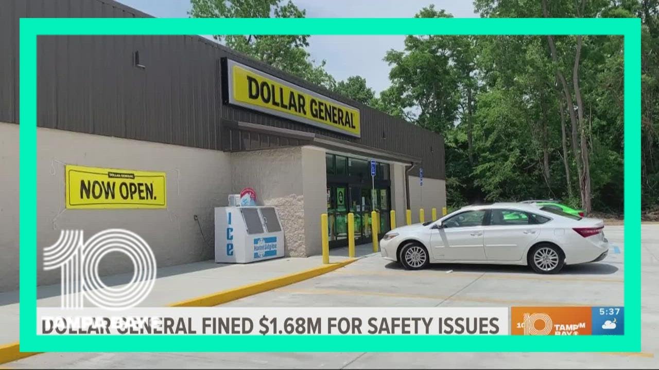 Dollar General ordered to pay more than $1M in fines and penalties over ...