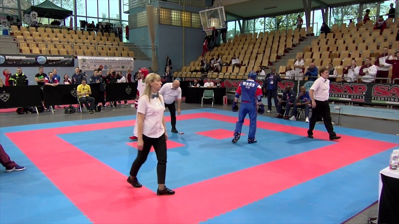 Mark Meszaros v Darrell Merryweather WAKO European Championships 2018 ...