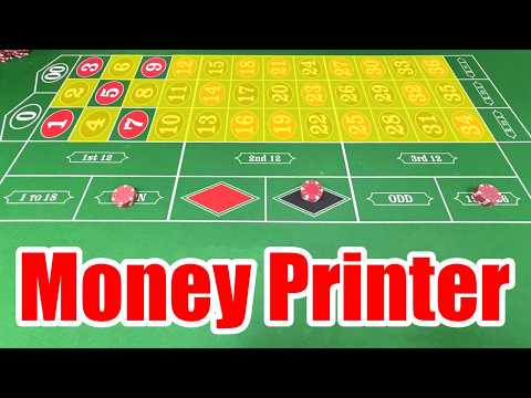 The Safest Money Printer Roulette Strategy || Triple Entry Progression