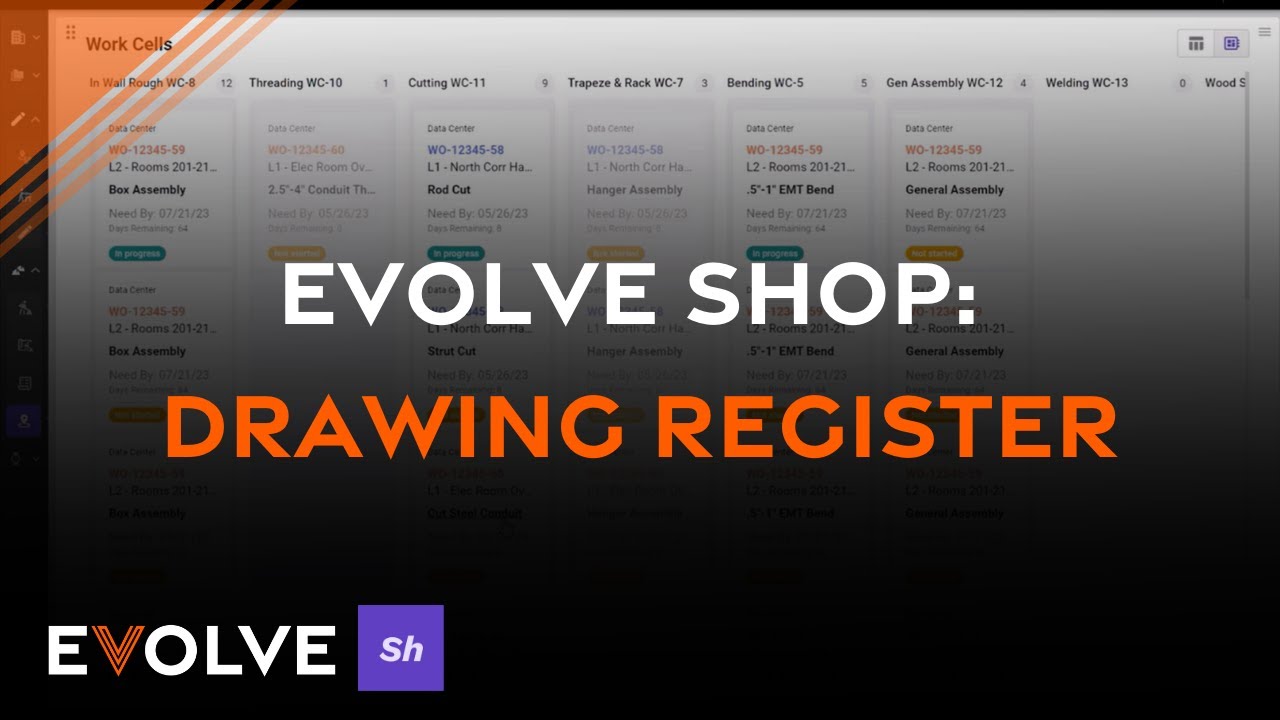 EVOLVE Shop - Drawing Register - YouTube
