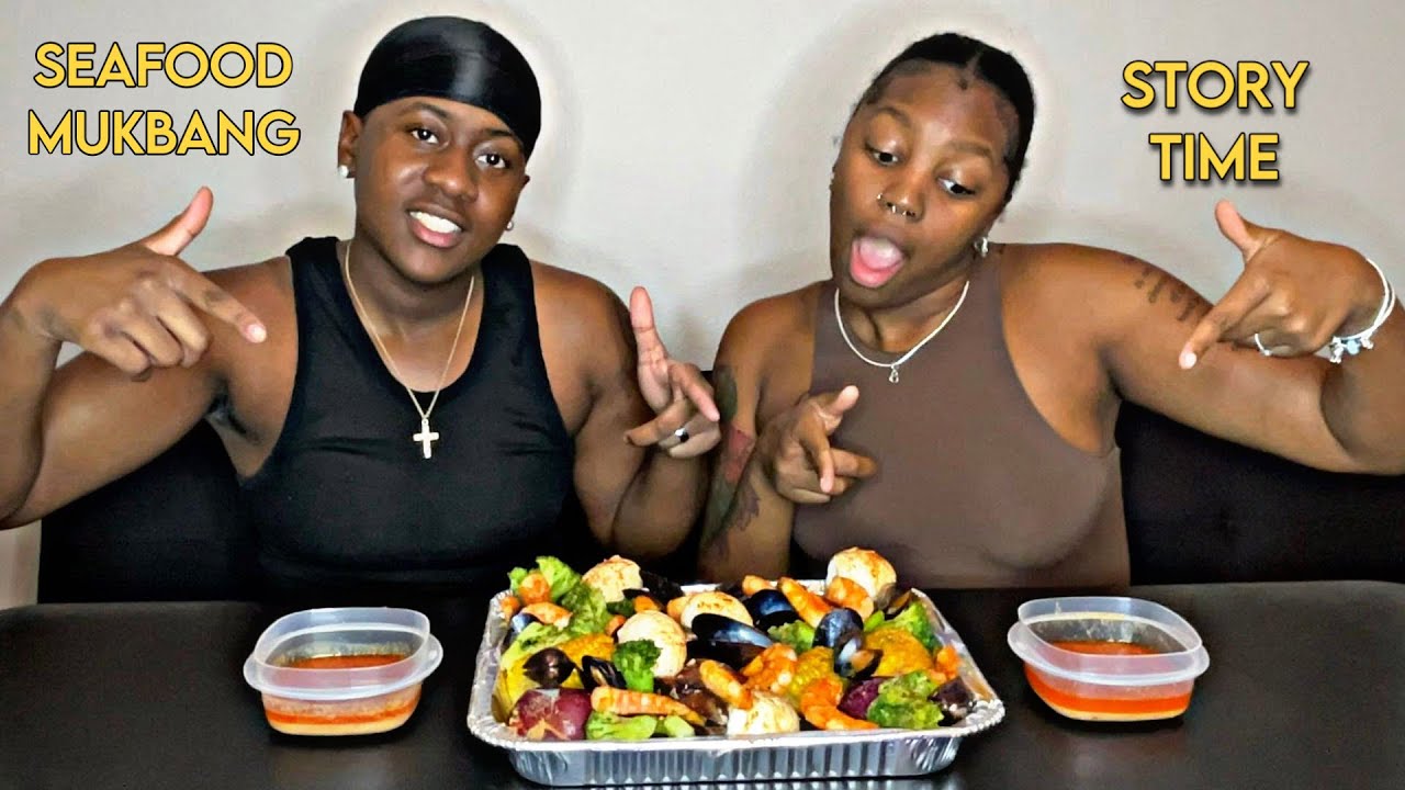 SEAFOOD MUKBANG| STORYTIME| OUR FIRST FIGHT TOGETHER!! - YouTube