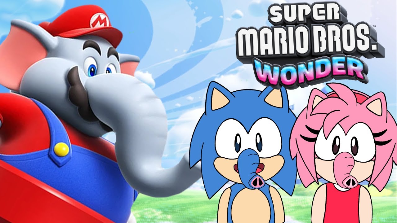 Sonic And Amy Play Super Mario Wonder - YouTube