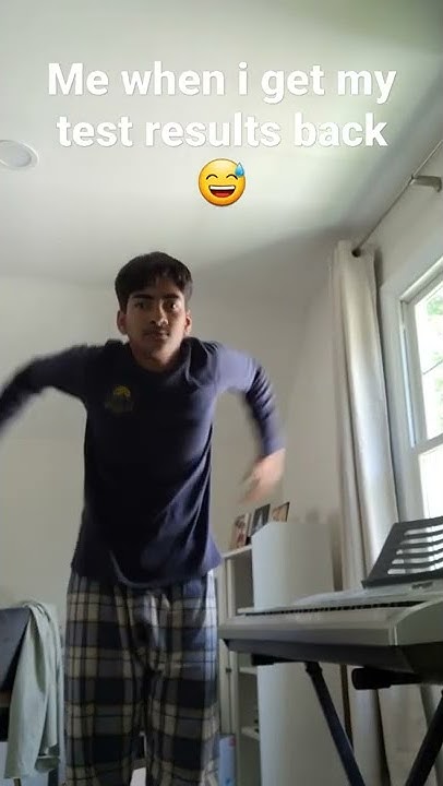 Me when I get my test results back 😅 - YouTube