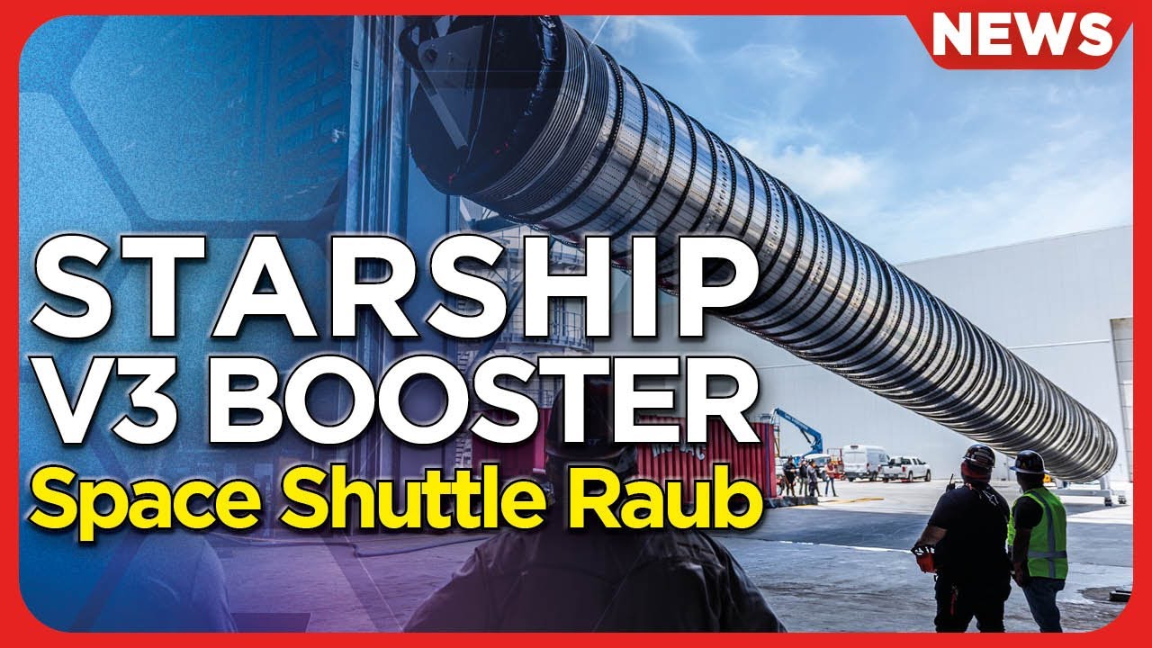 Raumfahrt-News: SpaceX zeigt Starship V3 Hardware, UFO in Texas, 5 ESA ...