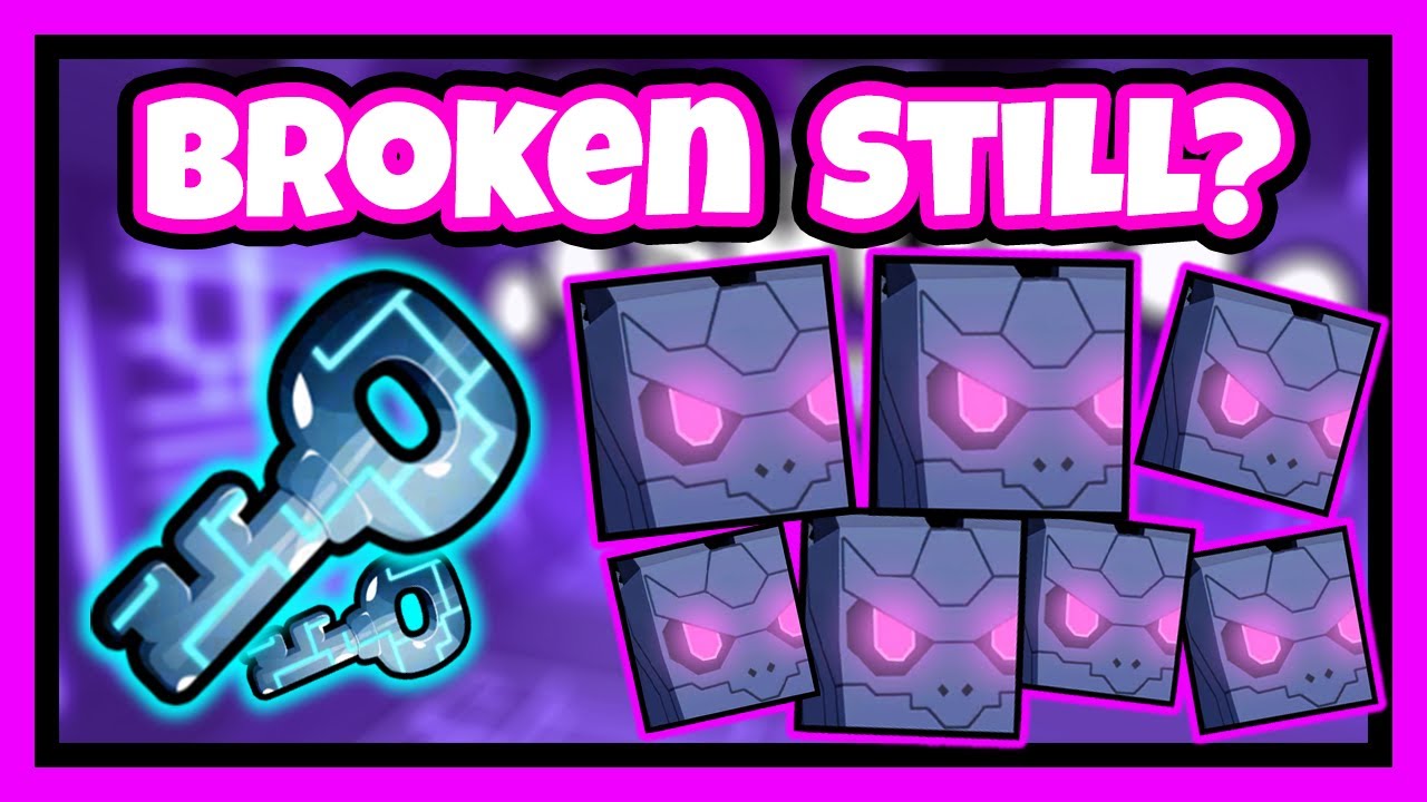 🔑 Tech KEYS ARE Officially BROKEN PT2 | Tech World Chest | Pet ...
