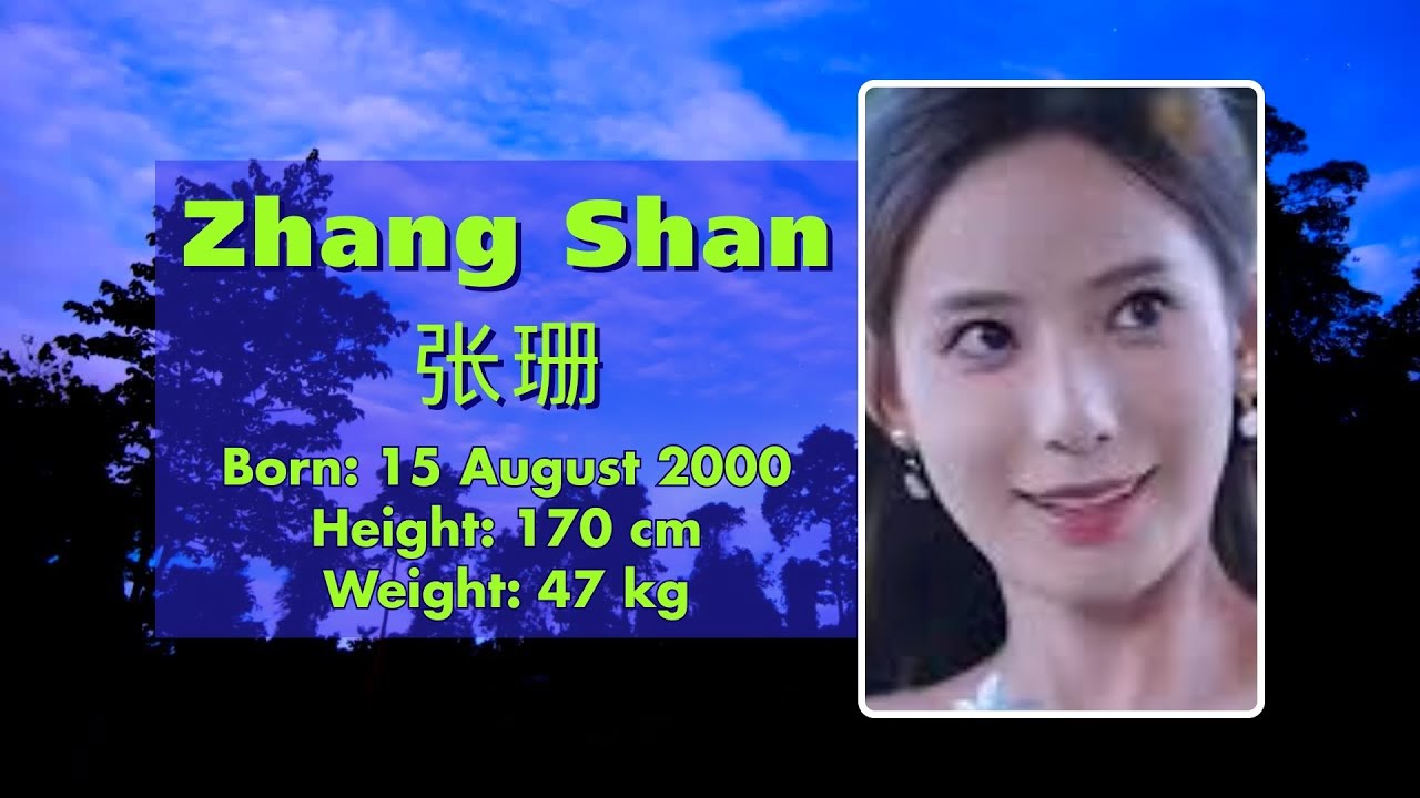 Zhang Shan 张珊 #creativityisboundless #profiles #chineseactressdramalist ...