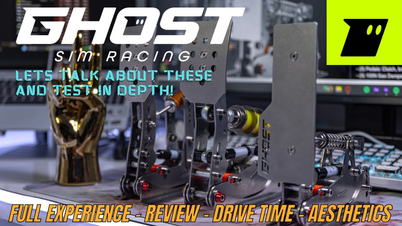 GHOST SIM RACING : In Depth Review of the Phantom-PRO Pedals! - YouTube