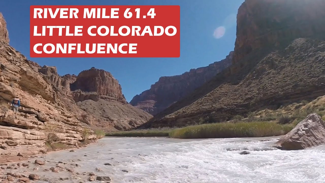 River Mile 61.4 Little Colorado River Confluence, Grand Canyon - YouTube