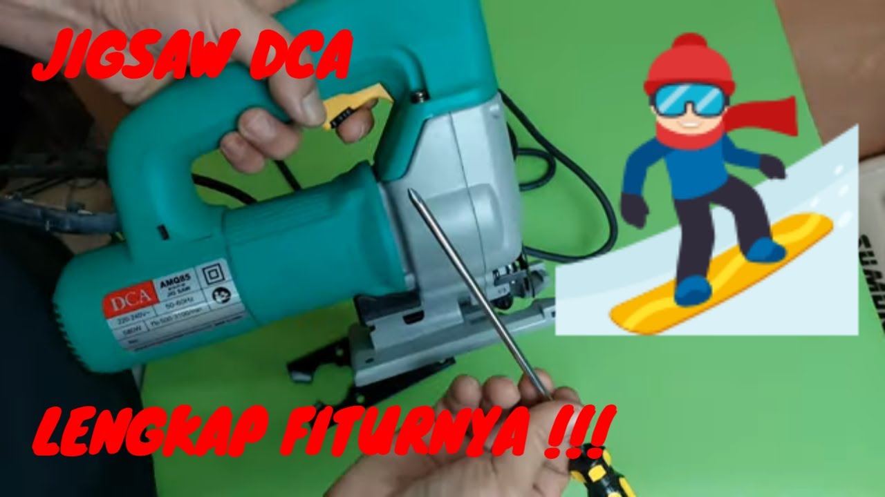 DCA JIGSAW AMQ85-KOKOH DAN FITUR LENGKAP - YouTube