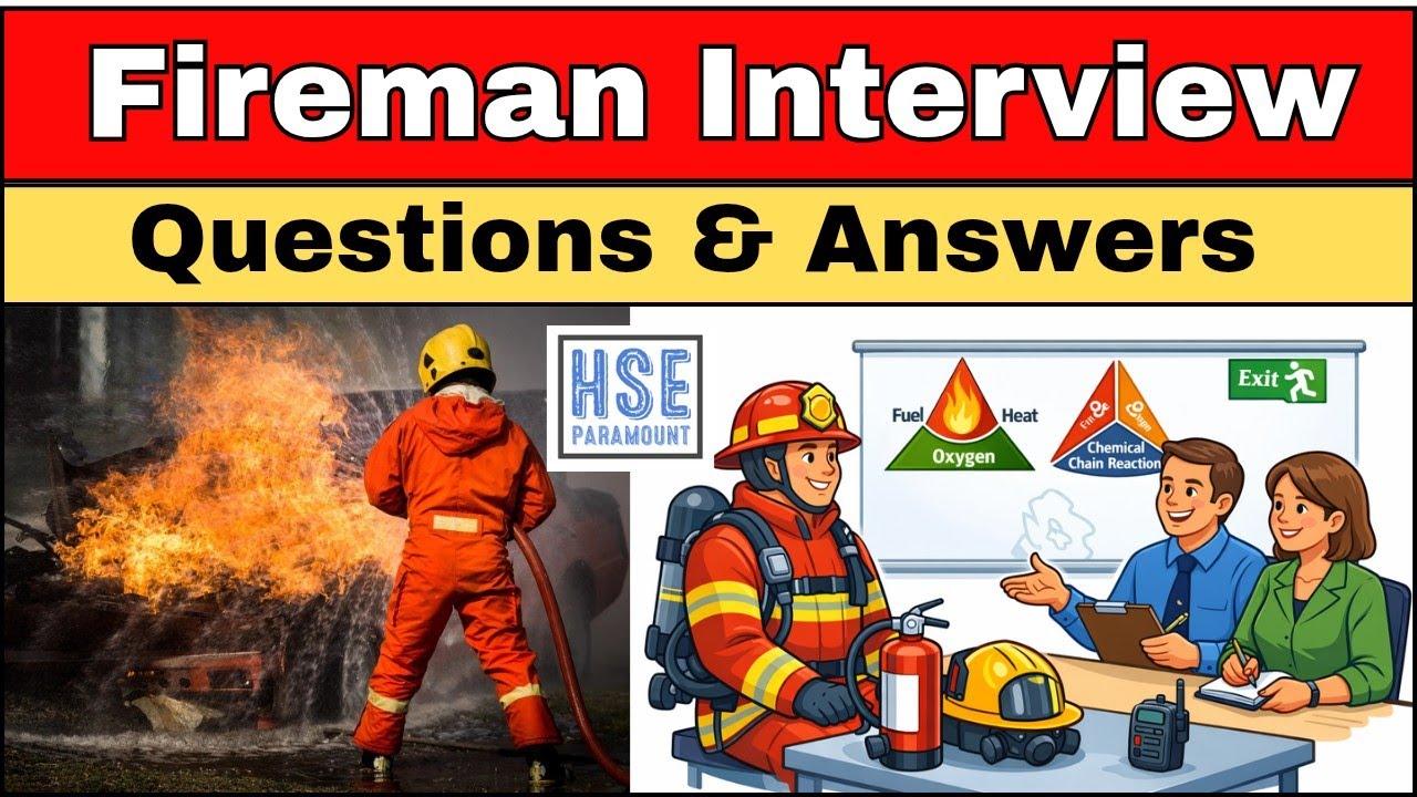 Fireman Interview Questions And Answers In Hindi | Fire Safety # ...