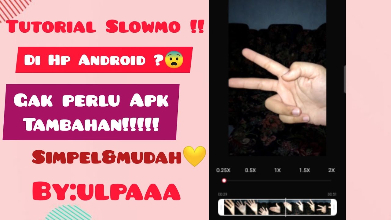 TUTORIAL SLOWMO DI HP ANDROID!😨/Oppo A53 - YouTube