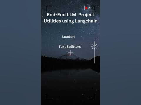 End to end LLM project utilities Langchain #Langchain # LLM #Datascience #AI - YouTube