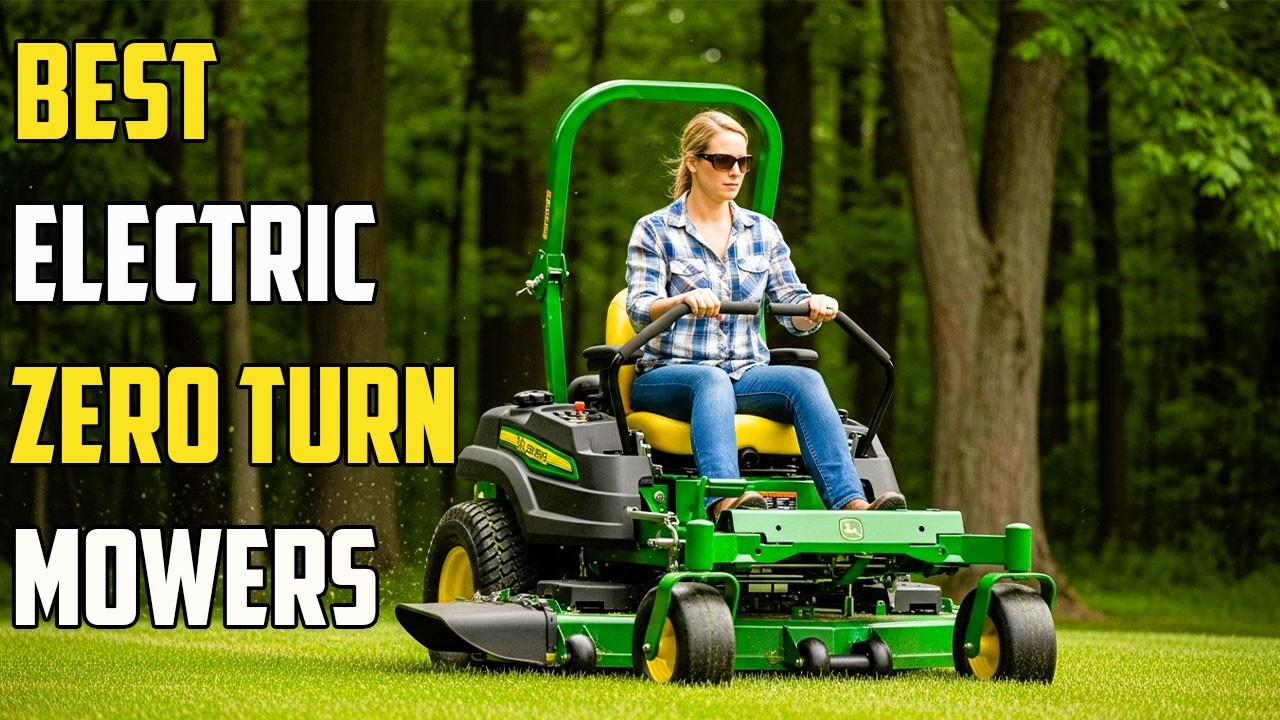 5 Best Electric Zero Turn Mowers in 2025 | Best Electric Zero Turn Mower 2025 - YouTube