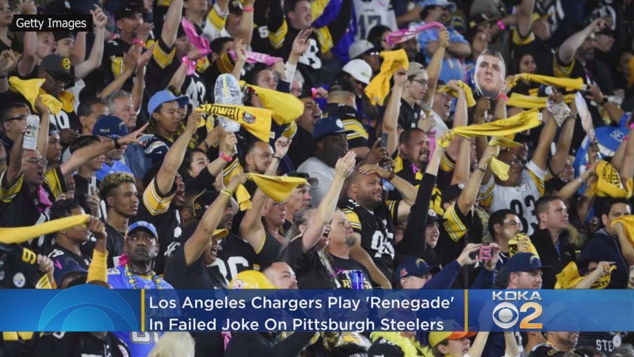 Los Angeles Chargers Play ‘Renegade’ In Failed Joke On Pittsburgh ...
