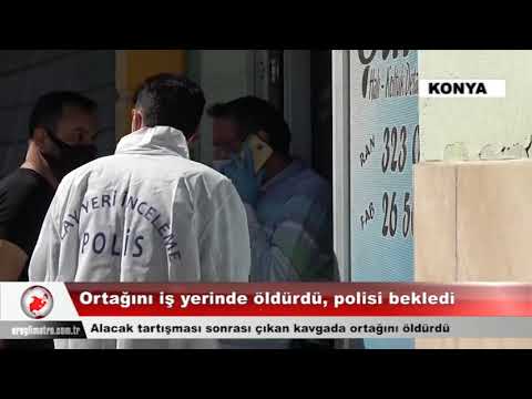 Alacak tartışması sonrası çıkan kavgada ortağını öldürdü, iş yerinde polisi bekledi