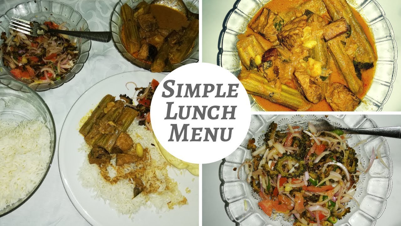 Simple lunch menu recipes - srilankan special / drumstick curry ...