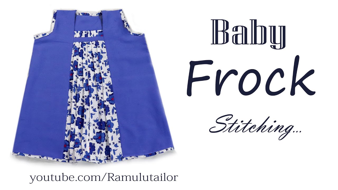 Baby Frock Cutting and Stitching Easy Tutorial I 2 to 3 Years Baby Girl ...