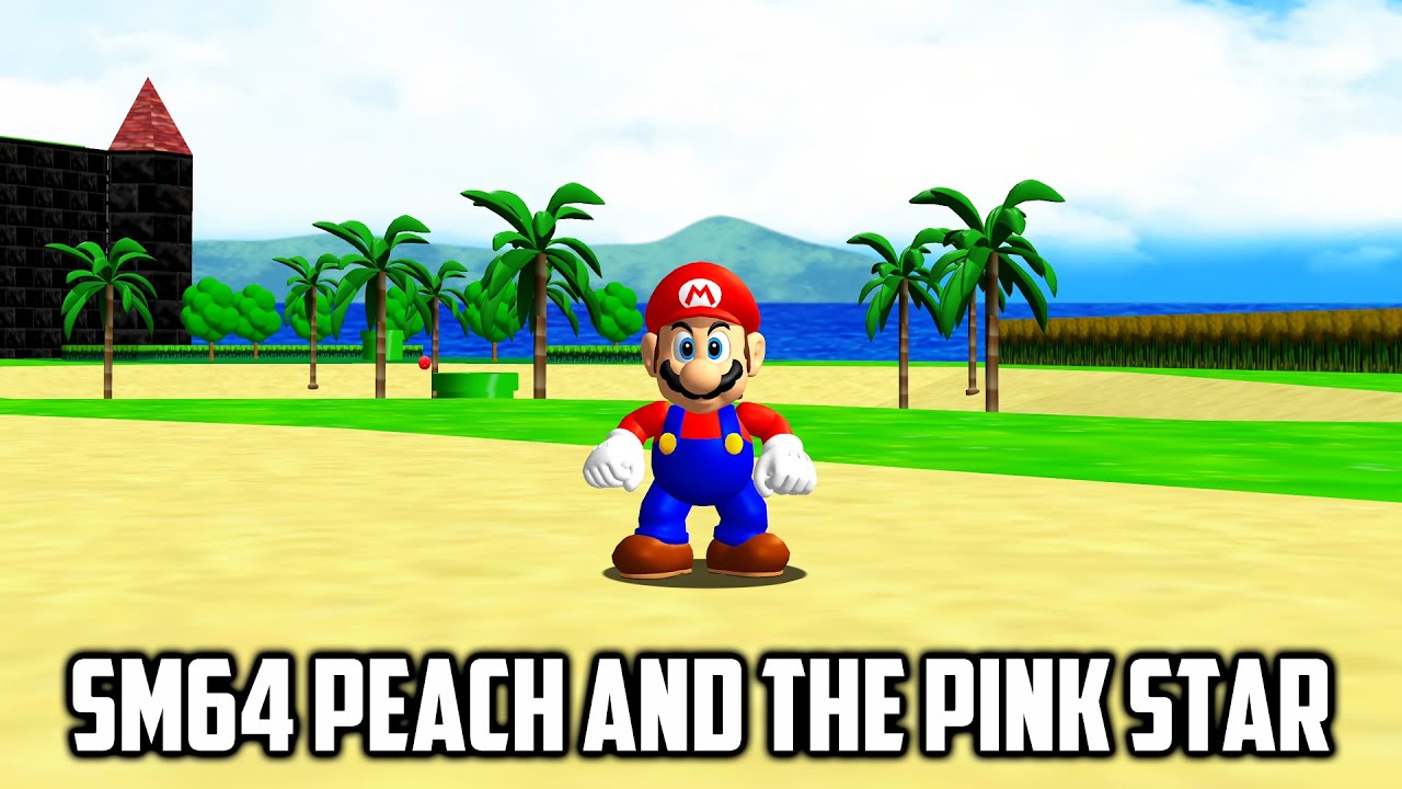 ⭐ Super Mario 64 PC Port - SM64 Peach and the Pink Star - YouTube