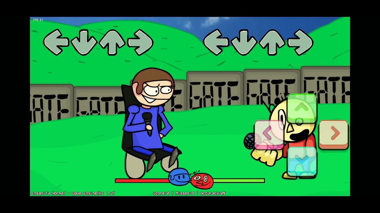 fnf mod dave - YouTube