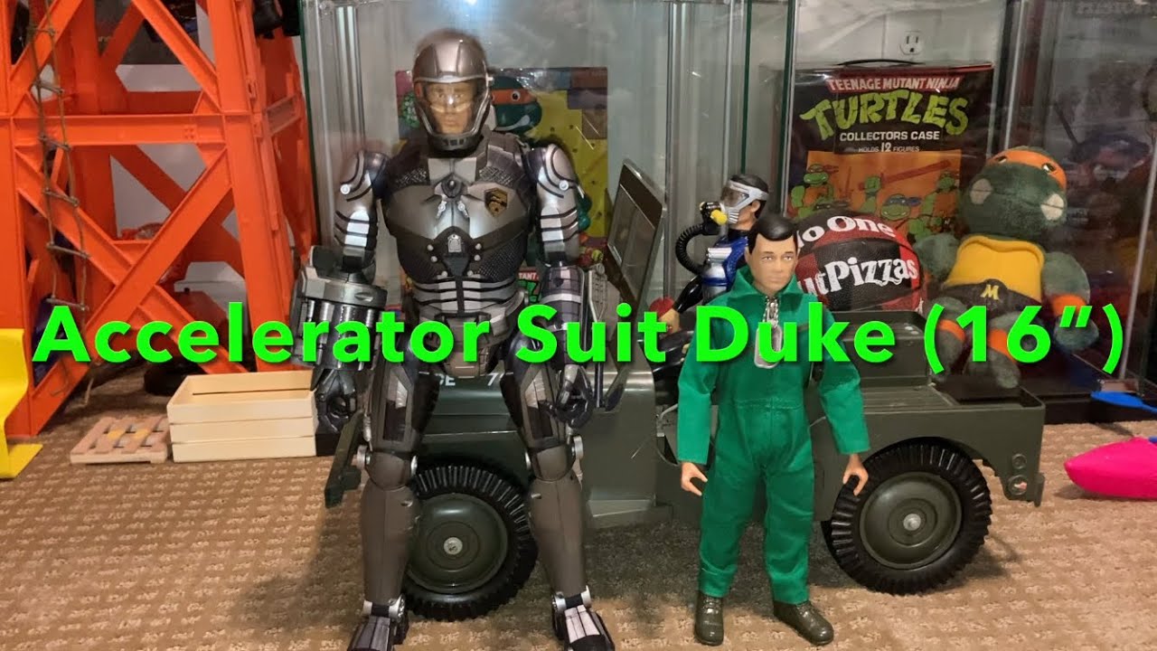 G.I. Joe Rise of Cobra Accelerator suit Duke 16” electronic action ...