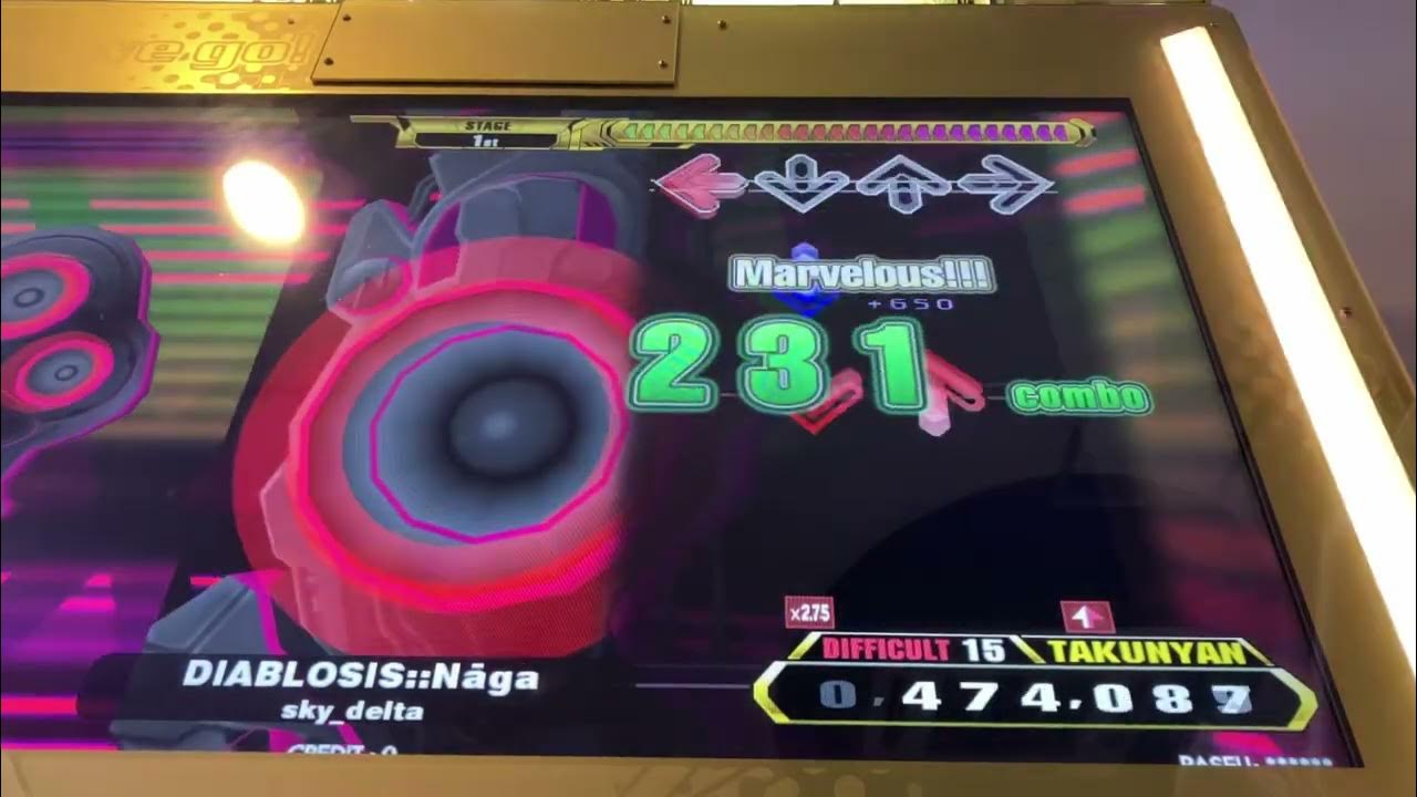 【DDR A3】DIABLOSIS::Nāga【DIFFICULT】 - YouTube