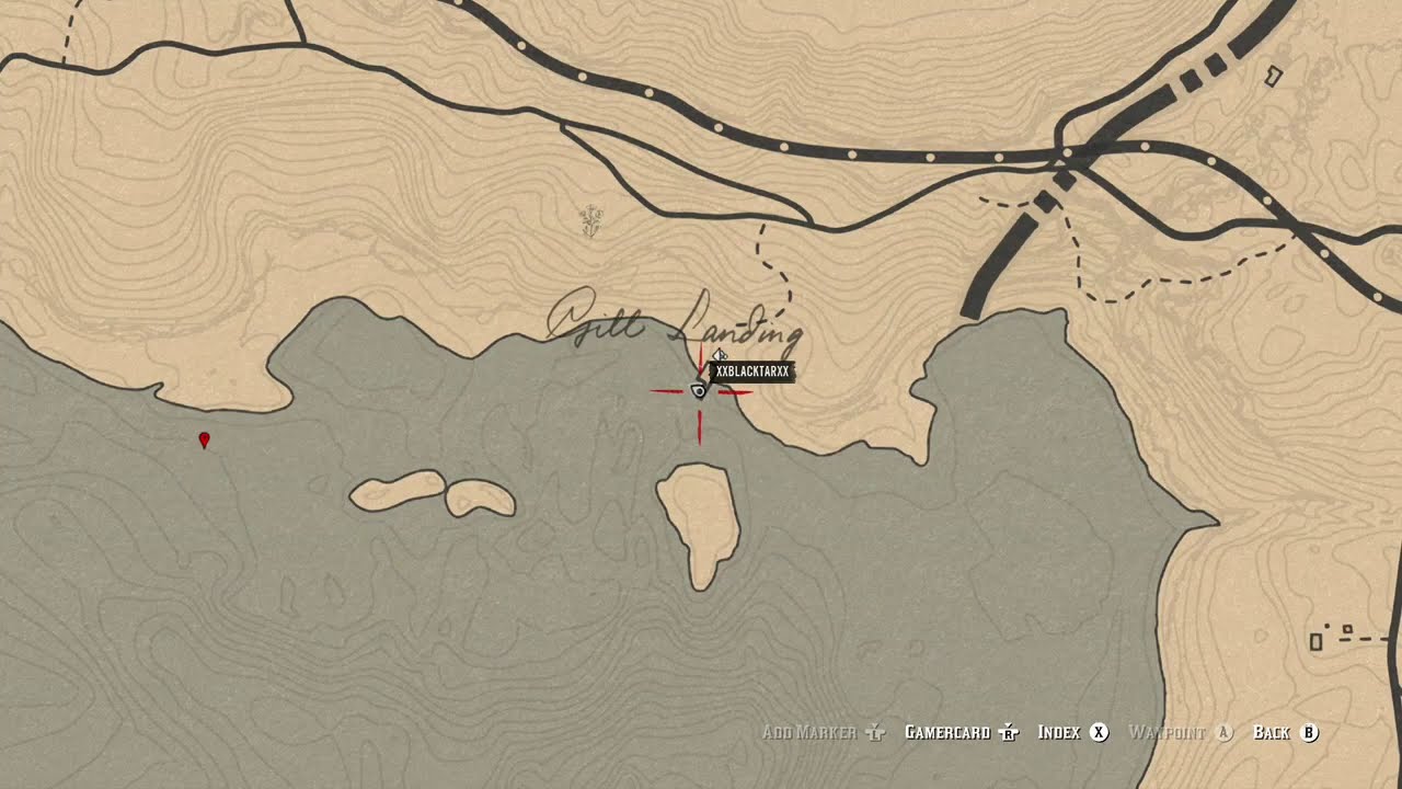 Red Dead Online, Sightseeing Location, Gill Landing - YouTube