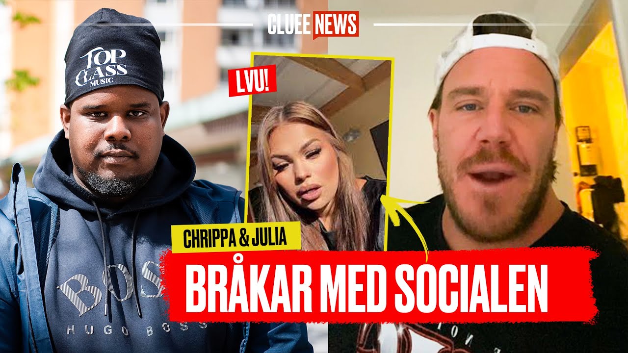Chrippa och Julias bråk med socialtjänsten #clueenews dreelow Gripen av ...