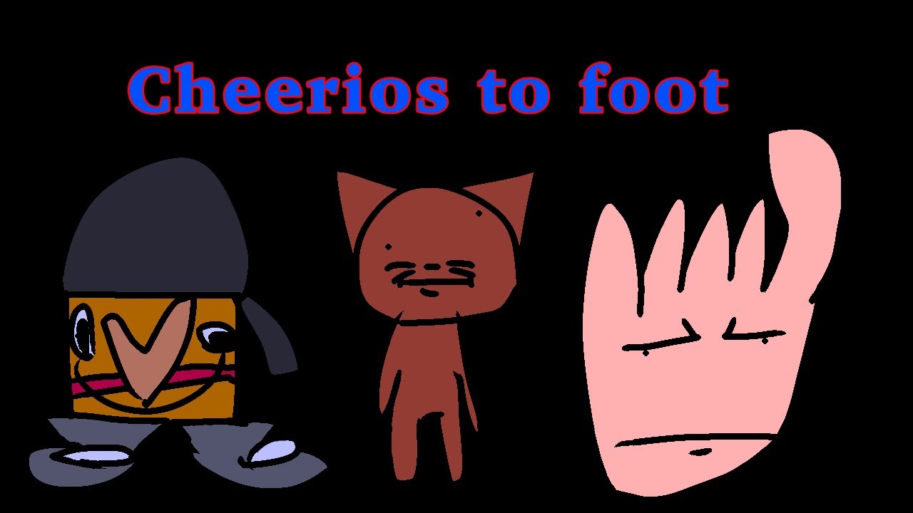 Random lore - cheerios to foot - YouTube