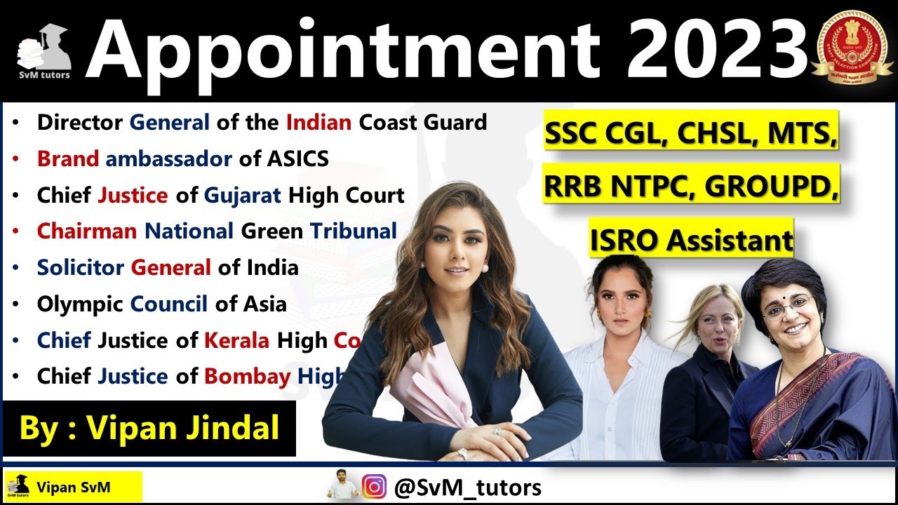 Appointment Current Affairs 2023 New Appointment Current Affairs 2023 appointment-current-affairs-2023-new-appointment-current-affairs-2023