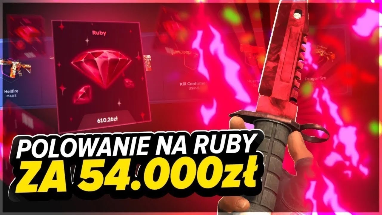 trafił RUBY za 80.000 zł !!! csgoskins - YouTube