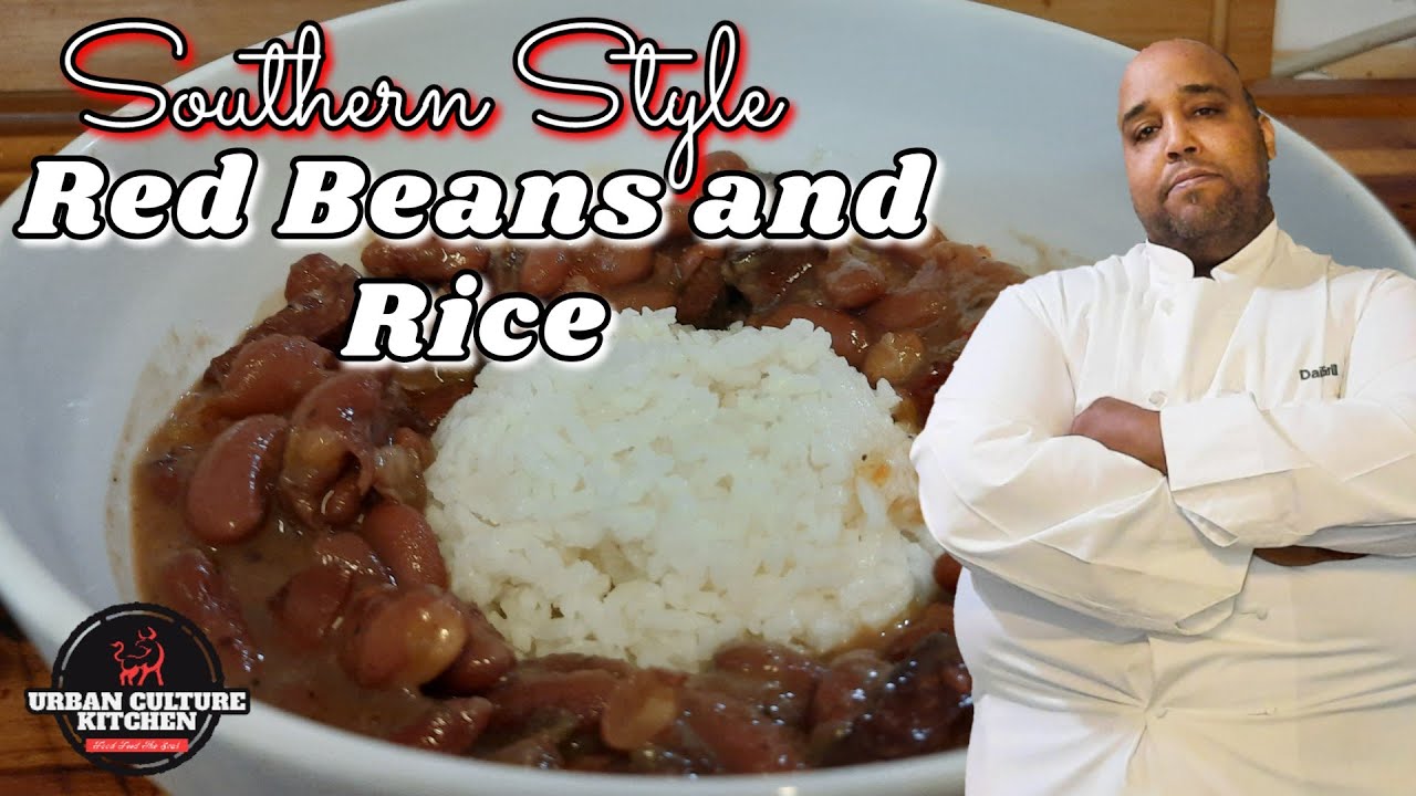 Louisiana Style Red Beans and Rice Recipe | How to make Red beans and ...