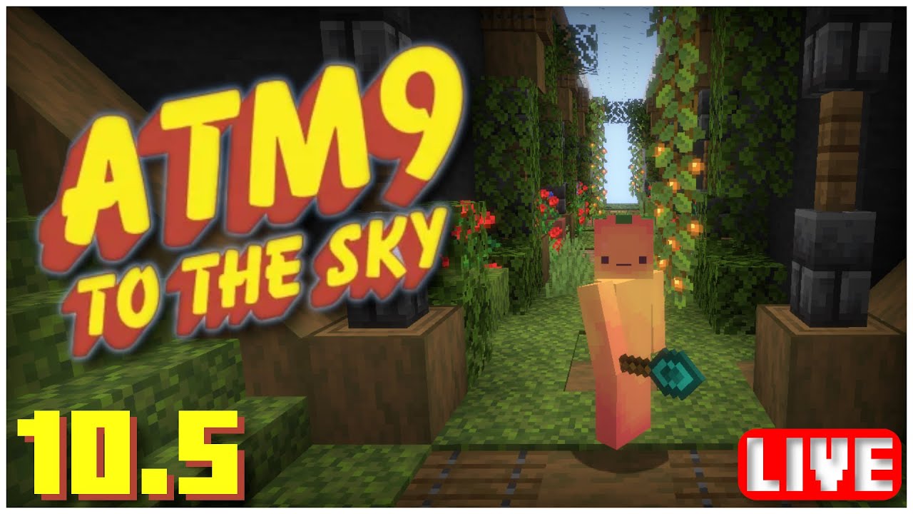 Base Building Stream :D - Minecraft All The Mods 9 To The Sky - YouTube