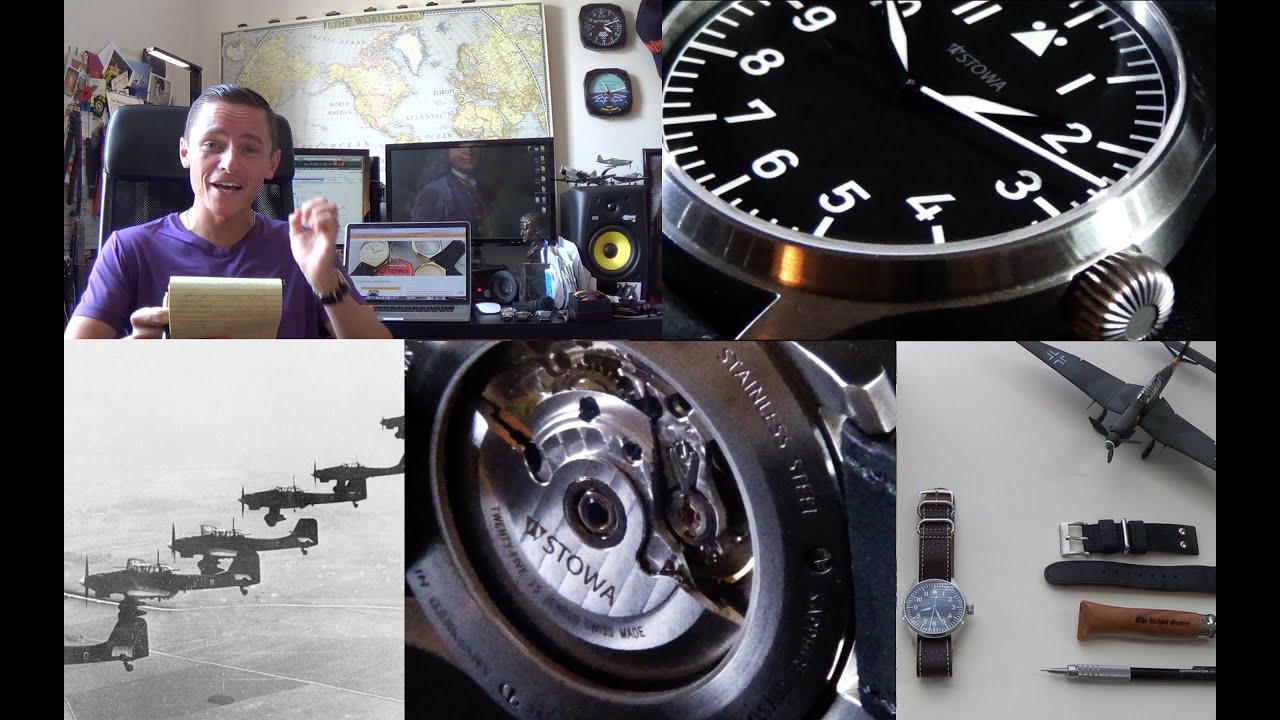 The Best Authentic WW2 Pilot Watch? - Stowa Flieger Classic Automatic ...