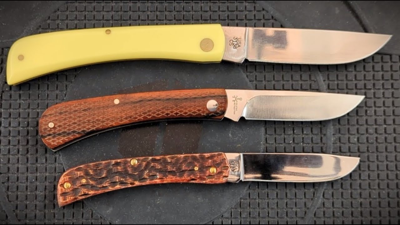 Rosecraft Farm Hand Traditional Pocket Knife - YouTube