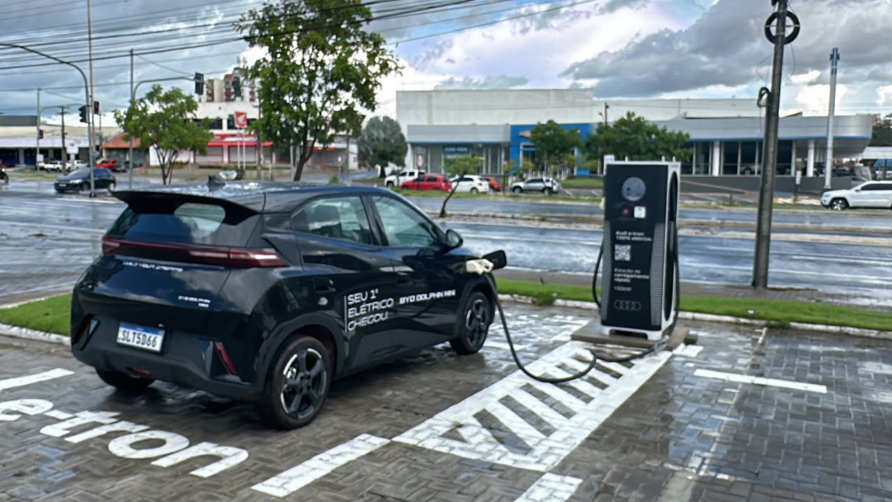 Como funciona a recarga rápida do BYD Dolphin Mini? (Curva de recarga ...