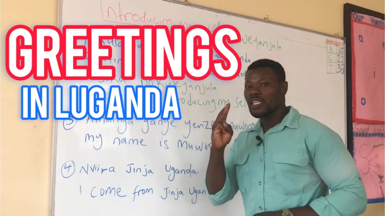 Learn luganda / greetings in luganda , okubuza - YouTube