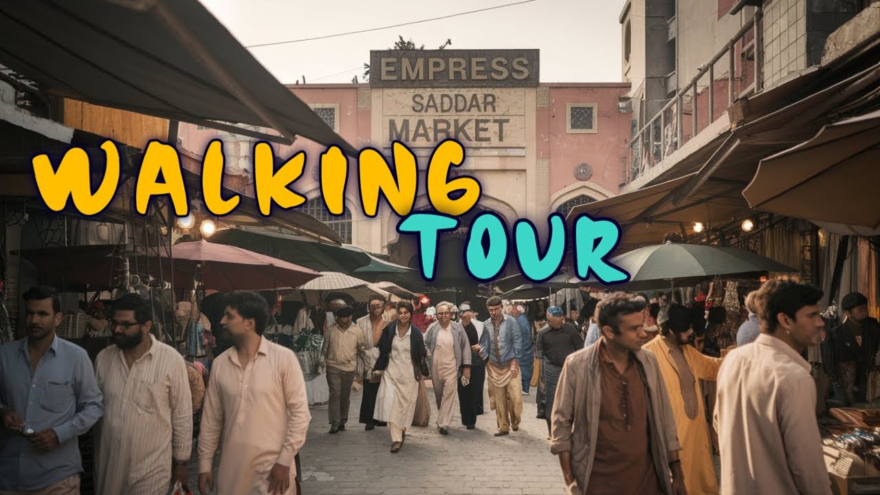 Empress Market karachi Walking Tour | Saddar karachi | Saddar Market ...
