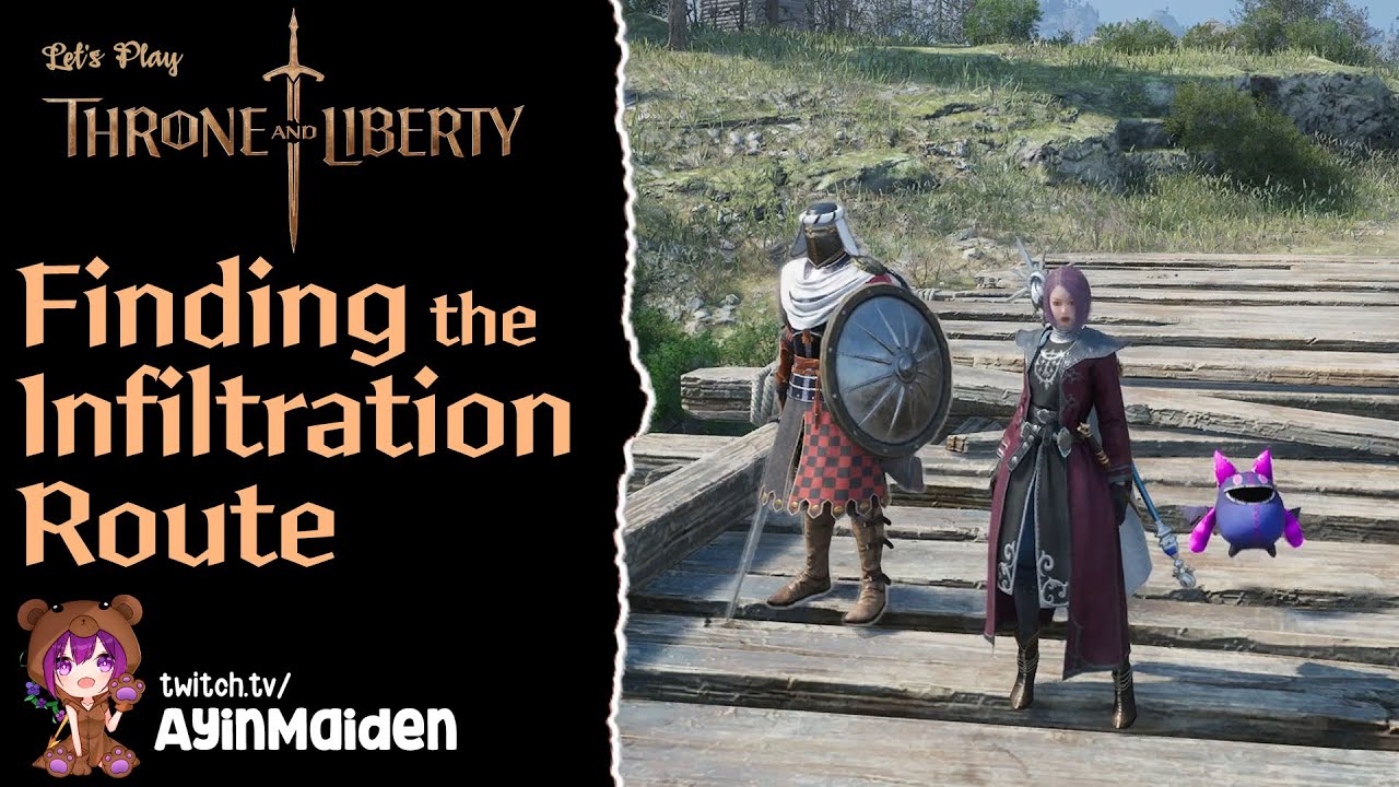 Throne and Liberty Finding the Infiltration Route - YouTube