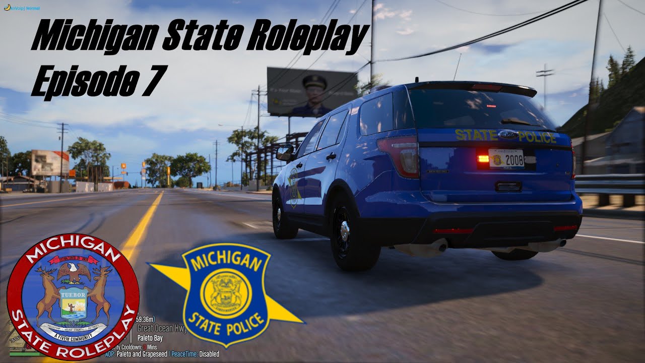 Michigan State Roleplay | FiveM | GTAV | S:1 Ep:07 - YouTube